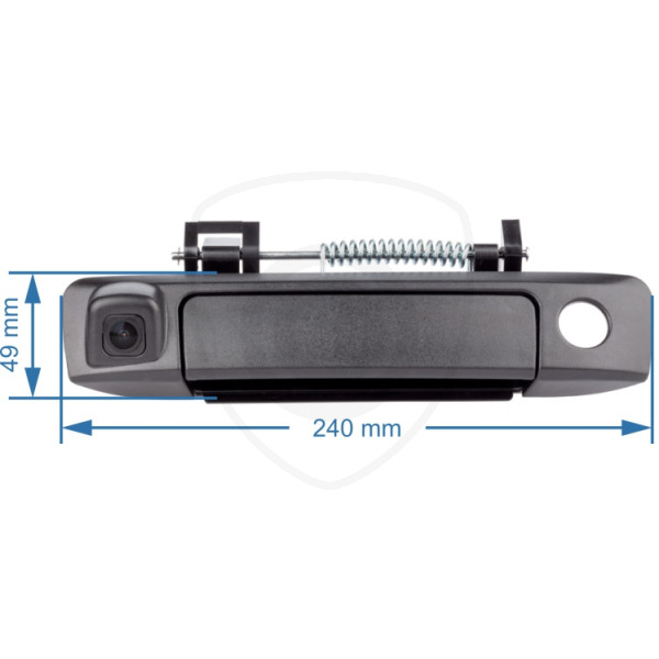 Couvací kamera pro Ford Ranger 2011 - 2015 | Parkovaci-kamera.cz