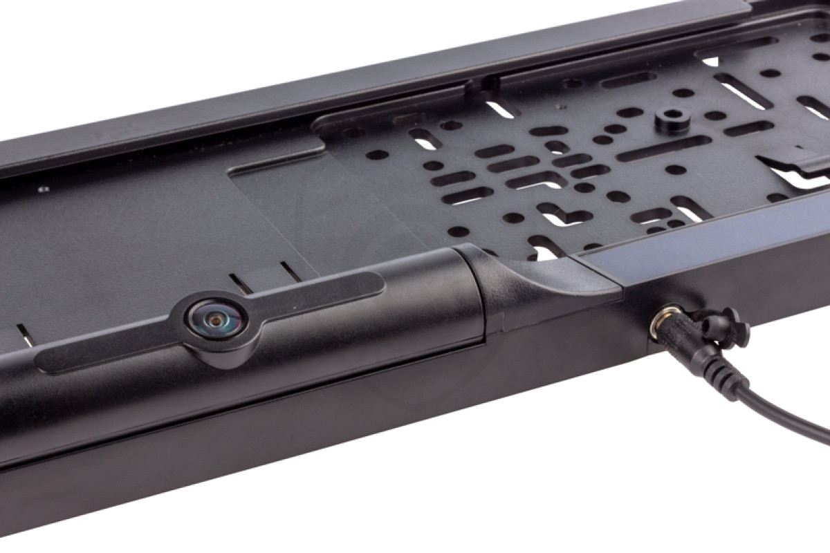 Bezdrátová sada s monitorem a solární kamerou na SPZ | Parkovaci-kamera.cz